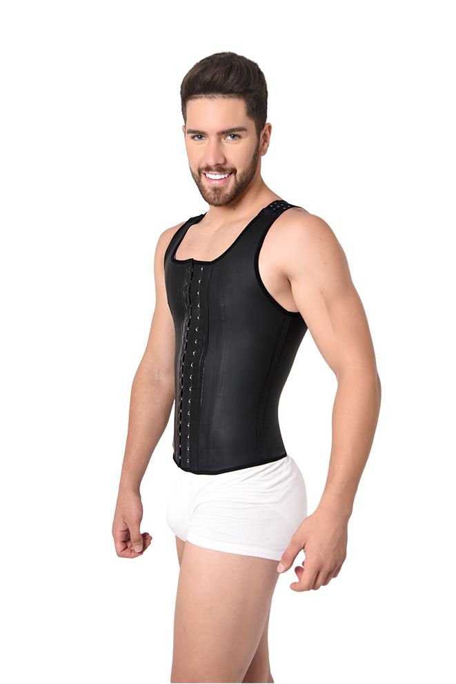 FL2033 FAJA CHALECO MASCULINO DE LÁTEX CLÁSICO – Satisfashion Boutique