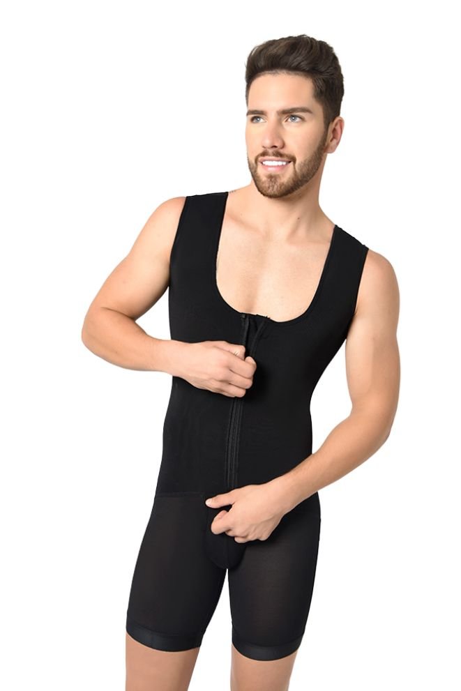 FP1050 PLUS FAJA DE PIERNA COMPLETA MASCULINA CON AJUSTE EN CIERRE ...