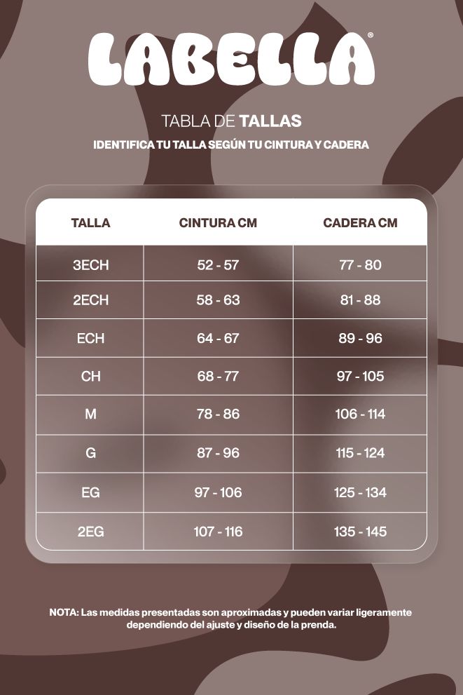 LABELLA | Faja Short 2 lineas de broches con Brasier MaxiGlúteos FM355 ...