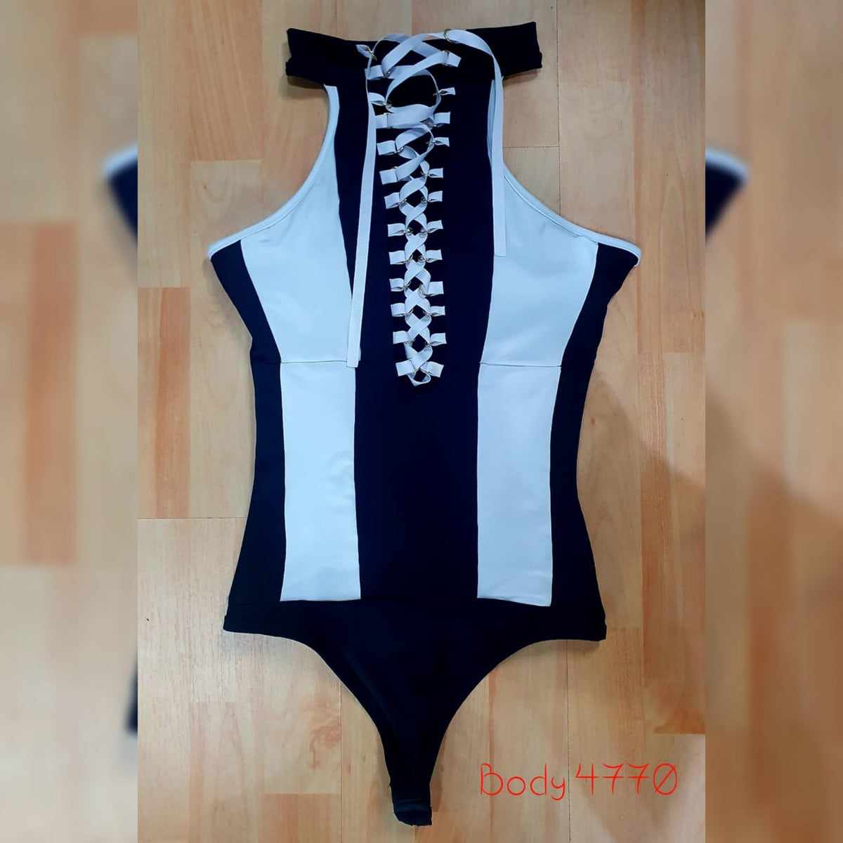 BODY CONTROL BICOLOR CON LISTÓN – Satisfashion Boutique